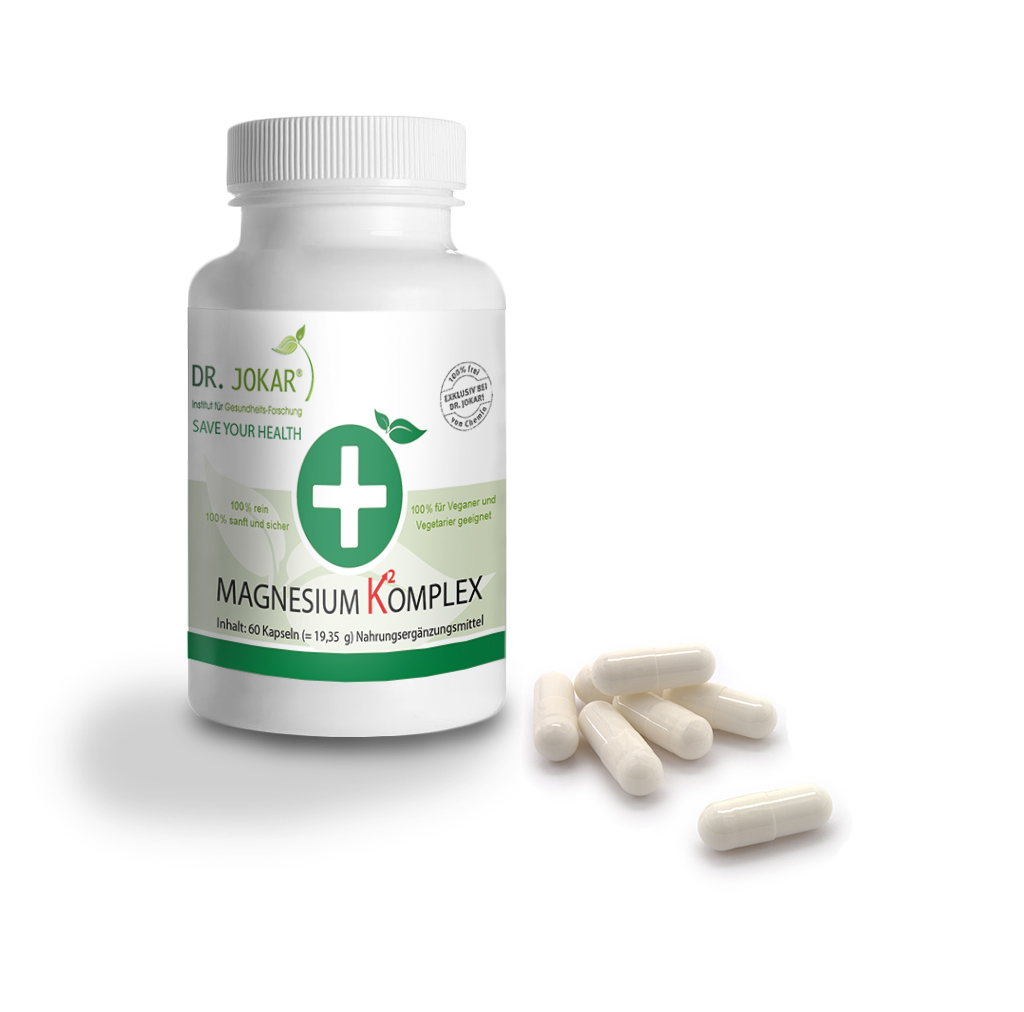 Dr. Jokar - Magnesium Komplex für Herz, Muskel und Entspannung gegen ...